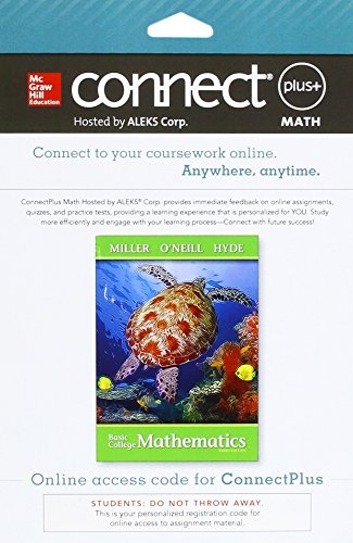 Connect Math hosted by ALEKS Access Card 52 weeks for Basic College ...