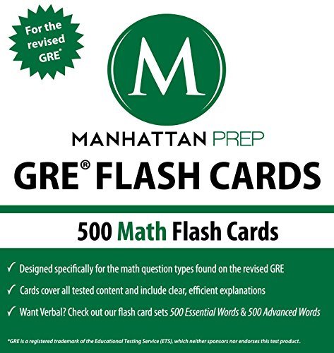500 GRE Math Flash Cards by Manhattan Prep | Goodreads
