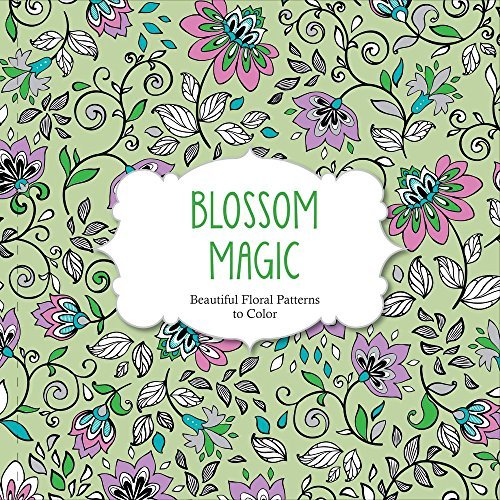 Blossom Magic: Beautiful Floral Patterns to Color by Inc. Barron's ...