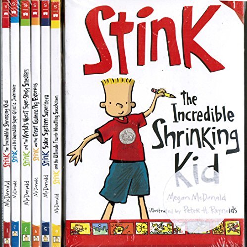 Stink 6 Book Set Incredible Shrinking Kid Super galactic Jawbreaker World s Worst Super stink-6-book-set-incredible-shrinking-kid-super-galactic-jawbreaker-world-s-worst-super