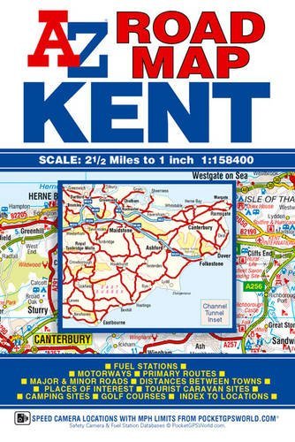 Kent Road Map (A-Z Road Map) by Geographers' A-Z Map Company | Goodreads