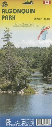 Algonquin Provincial Park (Ontario) 1:50k/1:250k by International ...