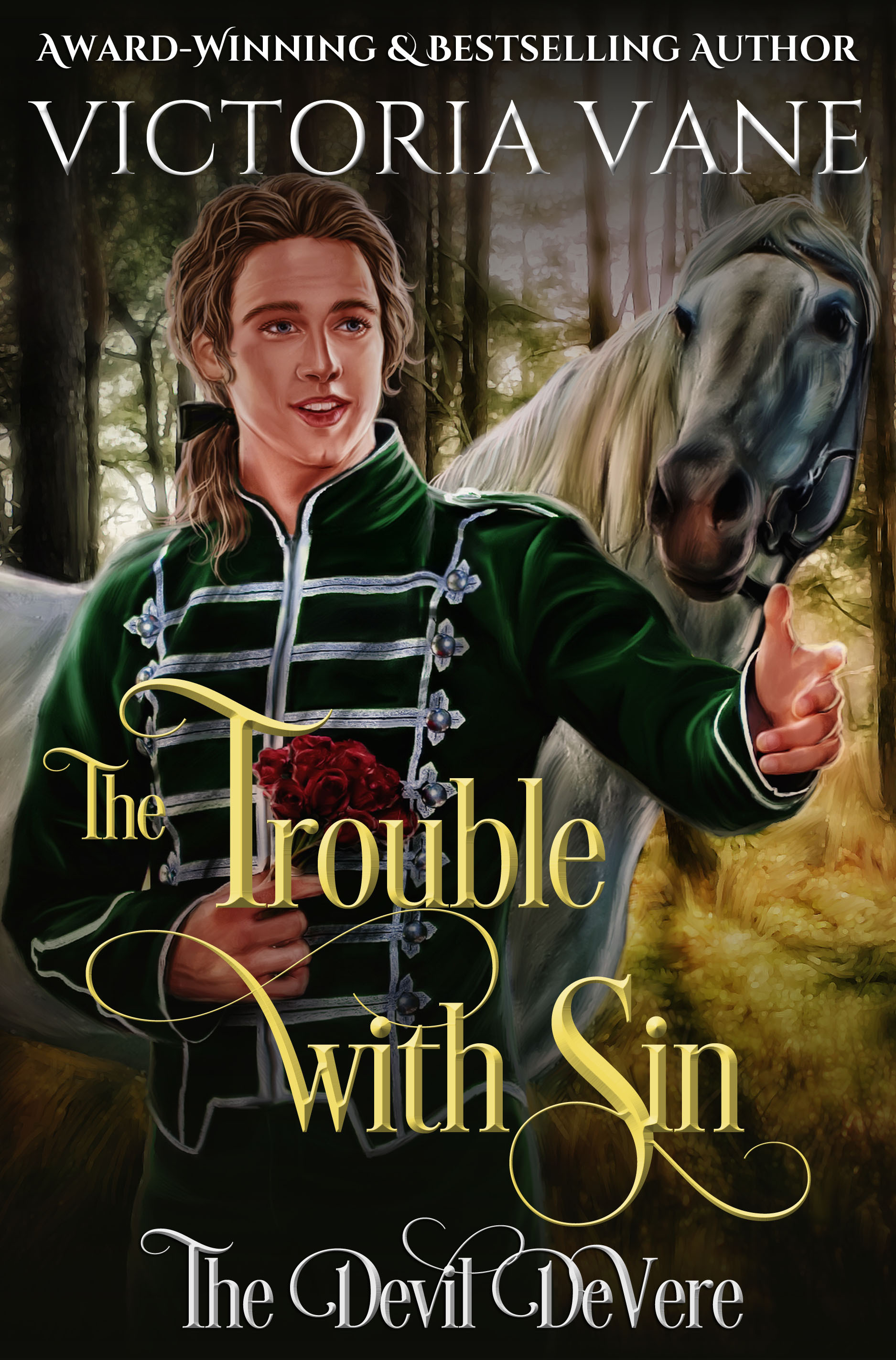 The Trouble With Sin (Devilish Vignettes #2) by Victoria Vane | Goodreads