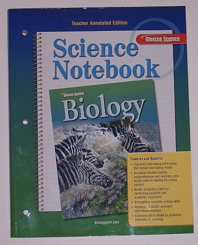 Glencoe Science Biology Science Notebook Teacher Annotated Edition by ...