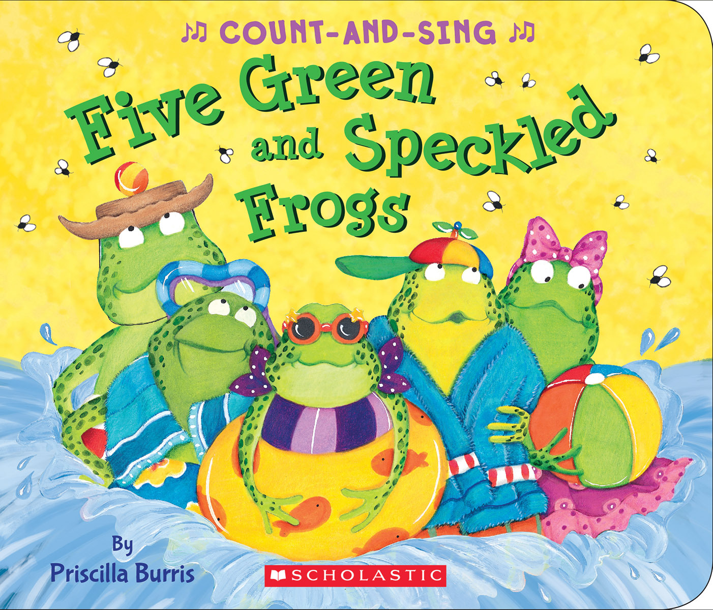 Five Green and Speckled Frogs: A Count-and-Sing Book by Priscilla ...