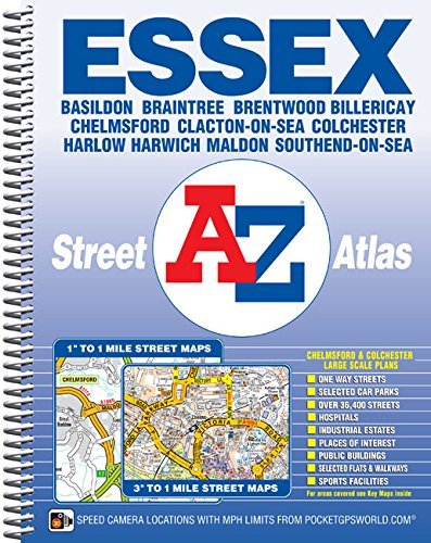 Essex A-Z Street Atlas (spiral) by Geographers' A-Z Map Co. Ltd ...