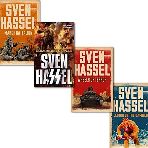 Sven Hassel Cassell Military Series 4 Books Collection Set, by Sven ...