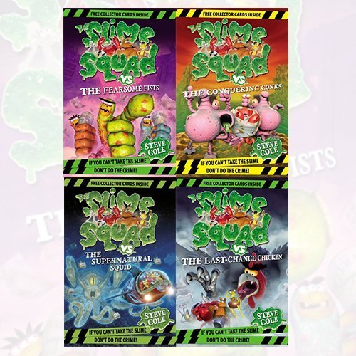 The Slime Squad Boxed Set, #1, 4, 6 & 8 by Steve Cole | Goodreads