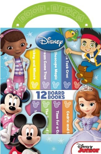 My First Library Disney Junior Board Book Box Set by Walt Disney ...