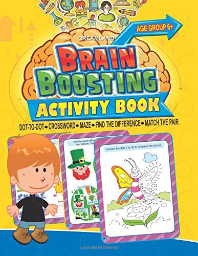 Brain Boosting Activity Book: Match the Pair, Find the Difference, Maze ...