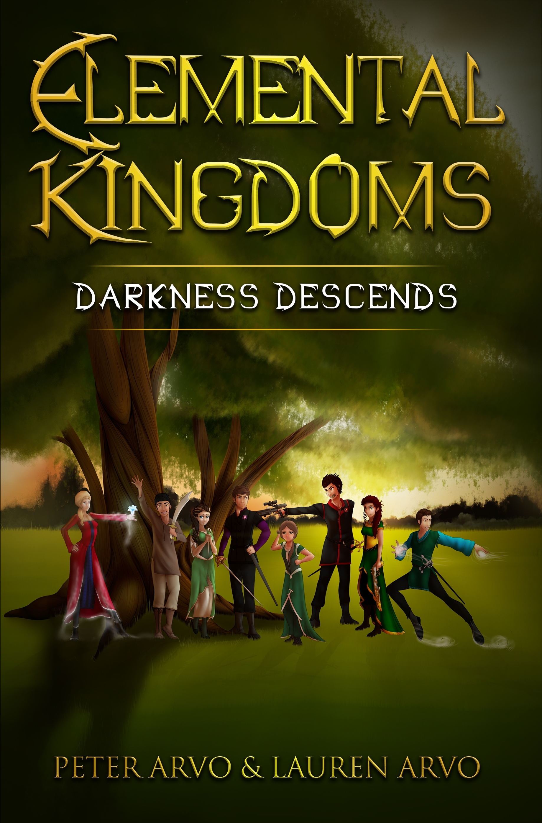 Elemental Kingdoms (Darkness Descends #1) by Peter Arvo | Goodreads