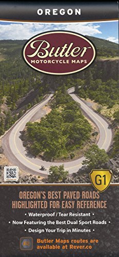 Oregon Motorcycle Map by Butler Motorcycle Maps | Goodreads
