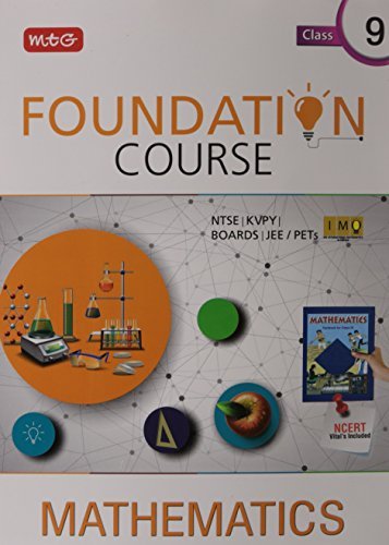 Mathematics Foundation Course for JEE/Olympiad : Class 9 by MTG ...