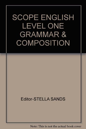 Scope English Grammar & Composition Level One by Joanna et al McKenzie ...