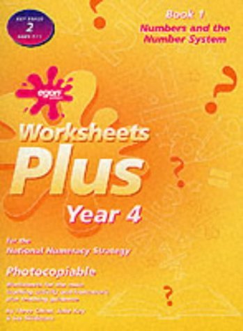Worksheets Plus for the National Numeracy Strategy Year 4: Book 1 ...