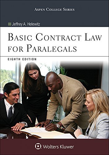 Basic Contract Law for Paralegals by Jeffrey A Helewitz | Goodreads