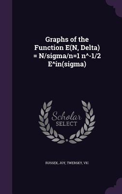 Graphs of the Function E(N, Delta) = N/sigma/n=1 n^-1/2 E^in by Joy ...