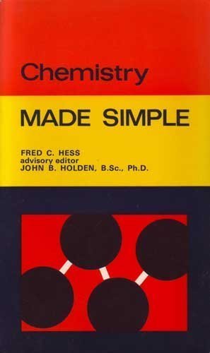 Chemistry (Made Simple Books) by Fred C. Hess | Goodreads
