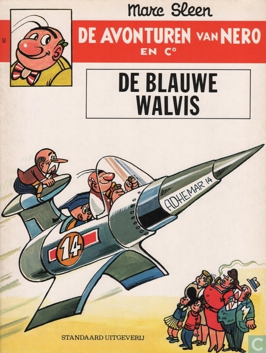 De blauwe Walvis (de avonturen van Nero en Co, #51) by Marc Sleen ...