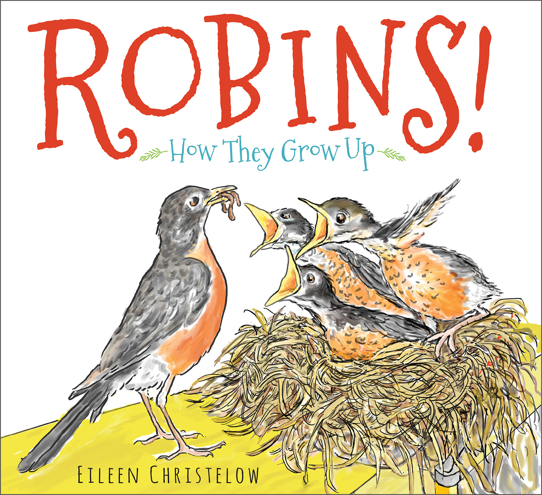 Robins!: How They Grow Up by Eileen Christelow | Goodreads
