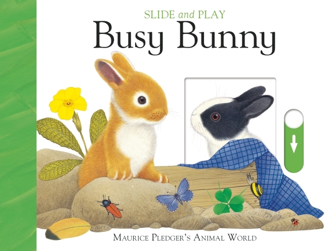 Slide & Play: Busy Bunny by A.J. Wood | Goodreads