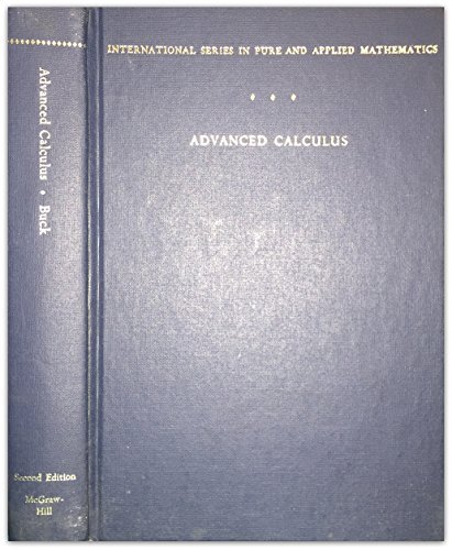Advanced Calculus, 2nd Edition by Robert Creighton Buck | Goodreads