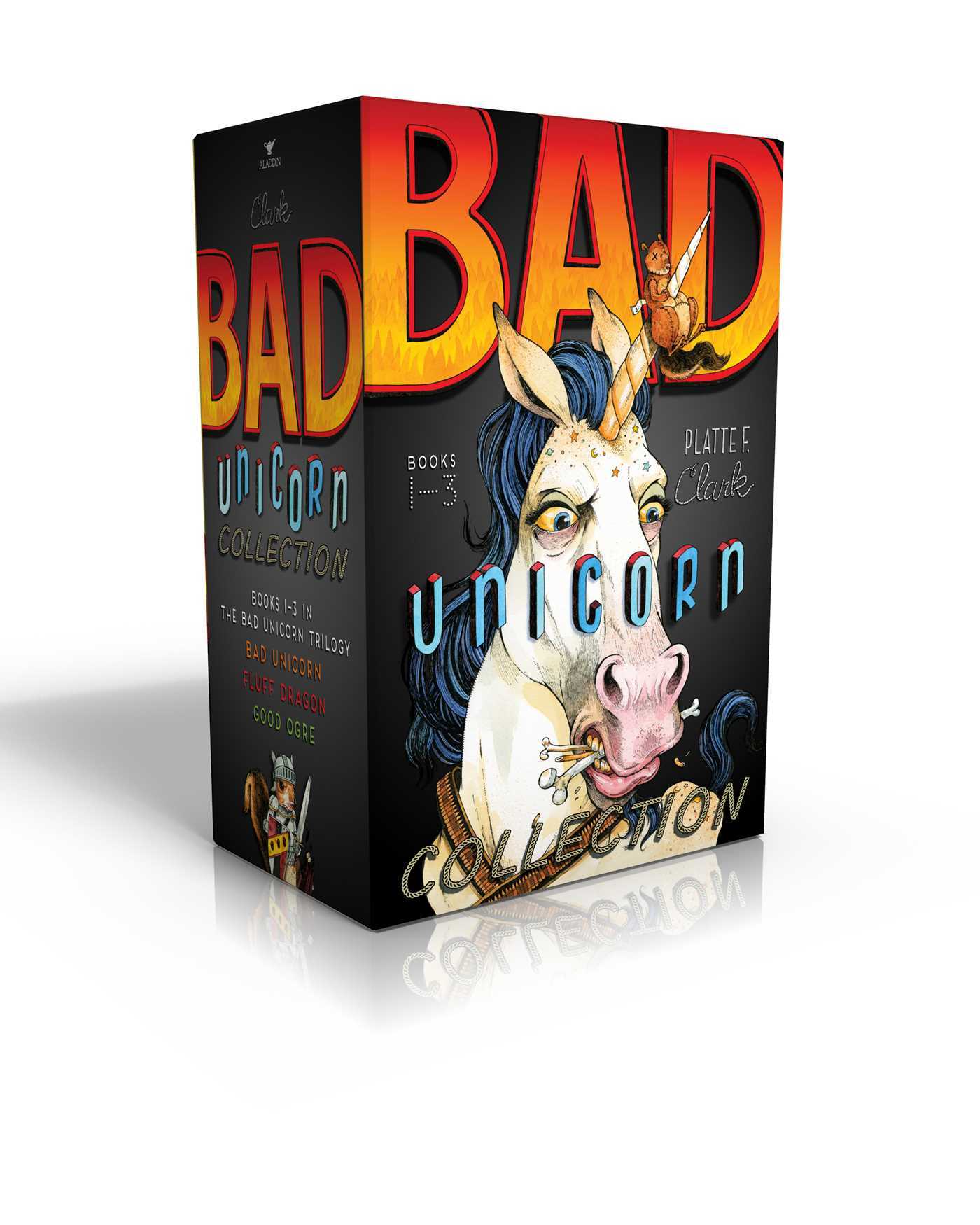 Bad Unicorn Collection: Bad Unicorn; Fluff Dragon; Good Ogre by Platte ...