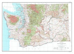 State of Washington Base Map with Highways and Contours by U.S. Geological Survey | Goodreads