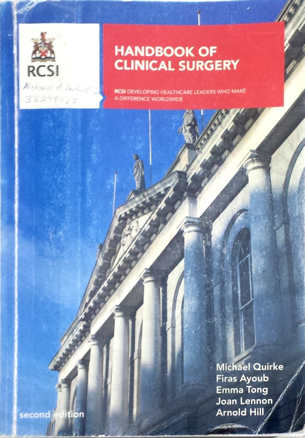 Handbook of Clinical Surgery (RCSI) by Michael Quirke | Goodreads