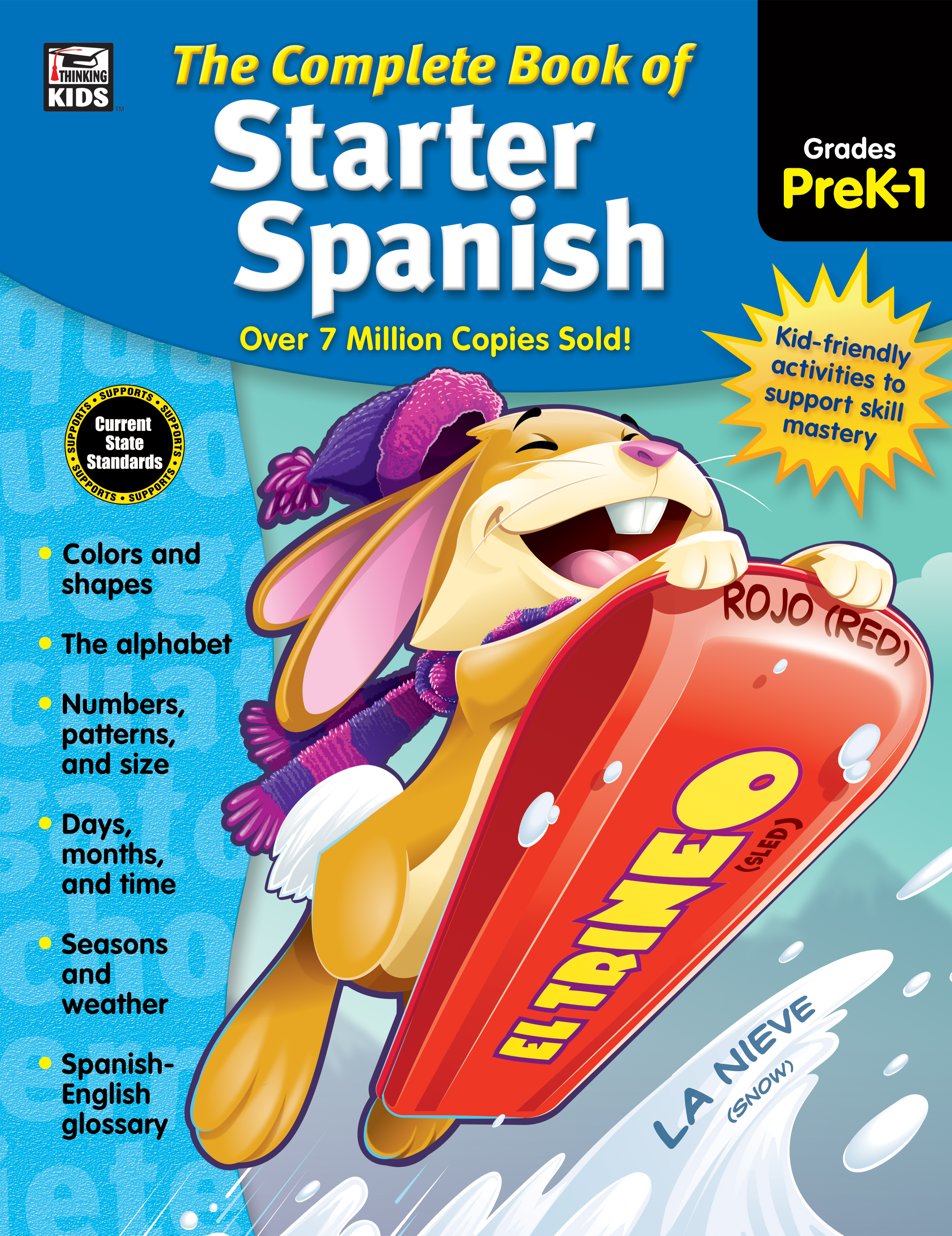 Complete Book of Starter Spanish Workbook for Kids, PreK-Grade 1 ...