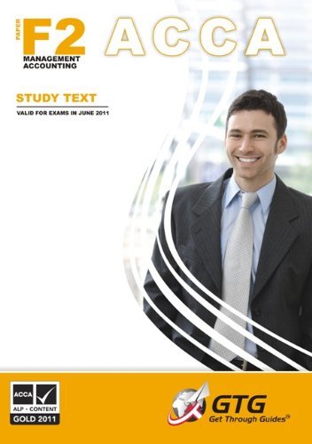 ACCA - F2 Management Accounting 2010: Study Text ACCA-F2-ST by Get ...