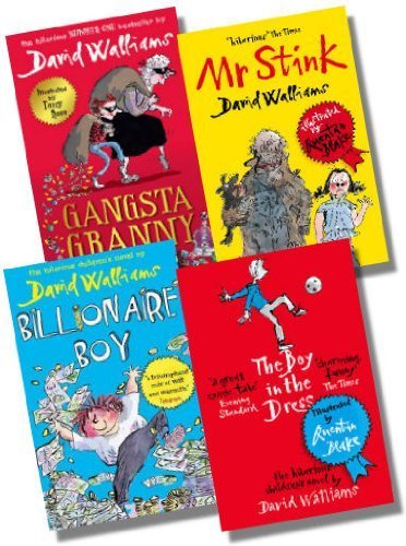 David Walliams 4 Books Collection: The Boy in the Dress / Mr Stink ...