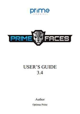 Primefaces: User's guide by Optimus Prime | Goodreads