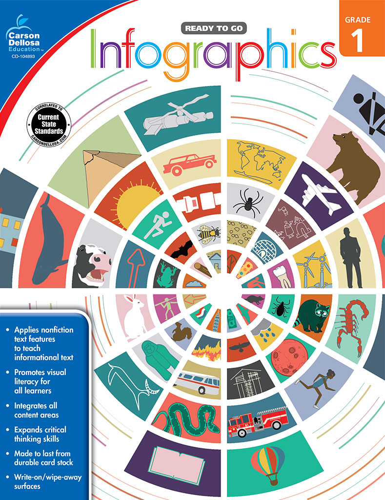 Infographics, Grade 1 (Ready to Go) by Carson-Dellosa Publishing ...