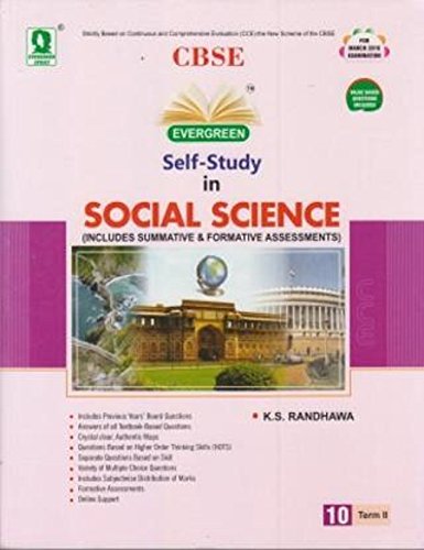 CBSE Self Study in Social Science Term II Class - 10 by K.S Randhawa ...