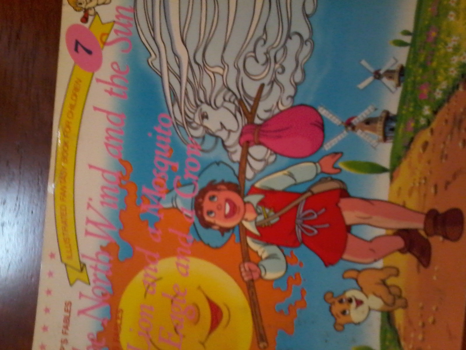 The North Wind and The Sun/A Lion and A Mosquito/An Eagle and A Crow ...