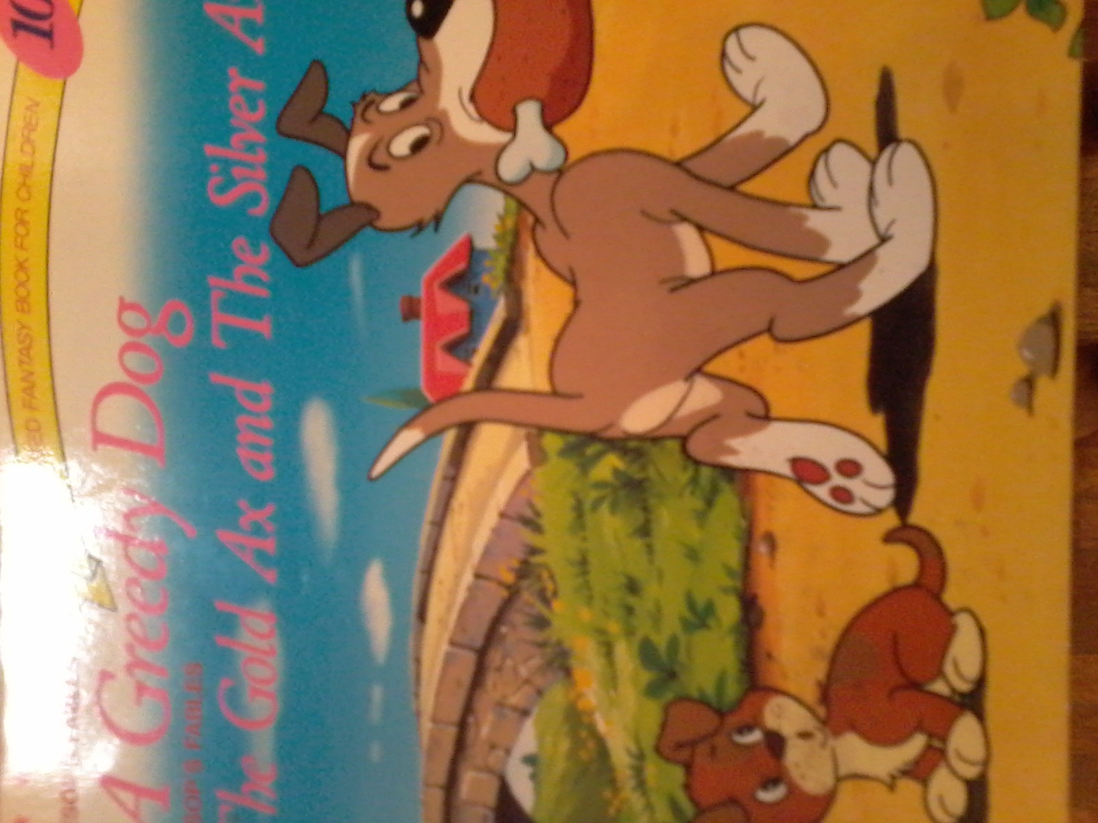 A Greedy Dog/The Gold Ax and The Silver Ax (Illustrated Fantasy Book ...