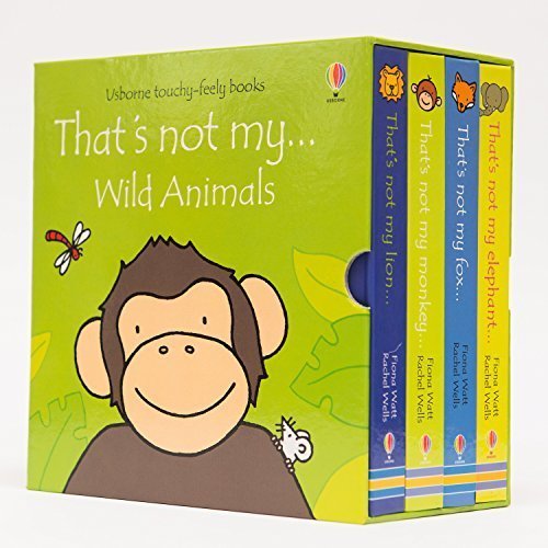 Thats Not My ... Wild Animals - Box Set With 4 Touchy-Feely Books by ...