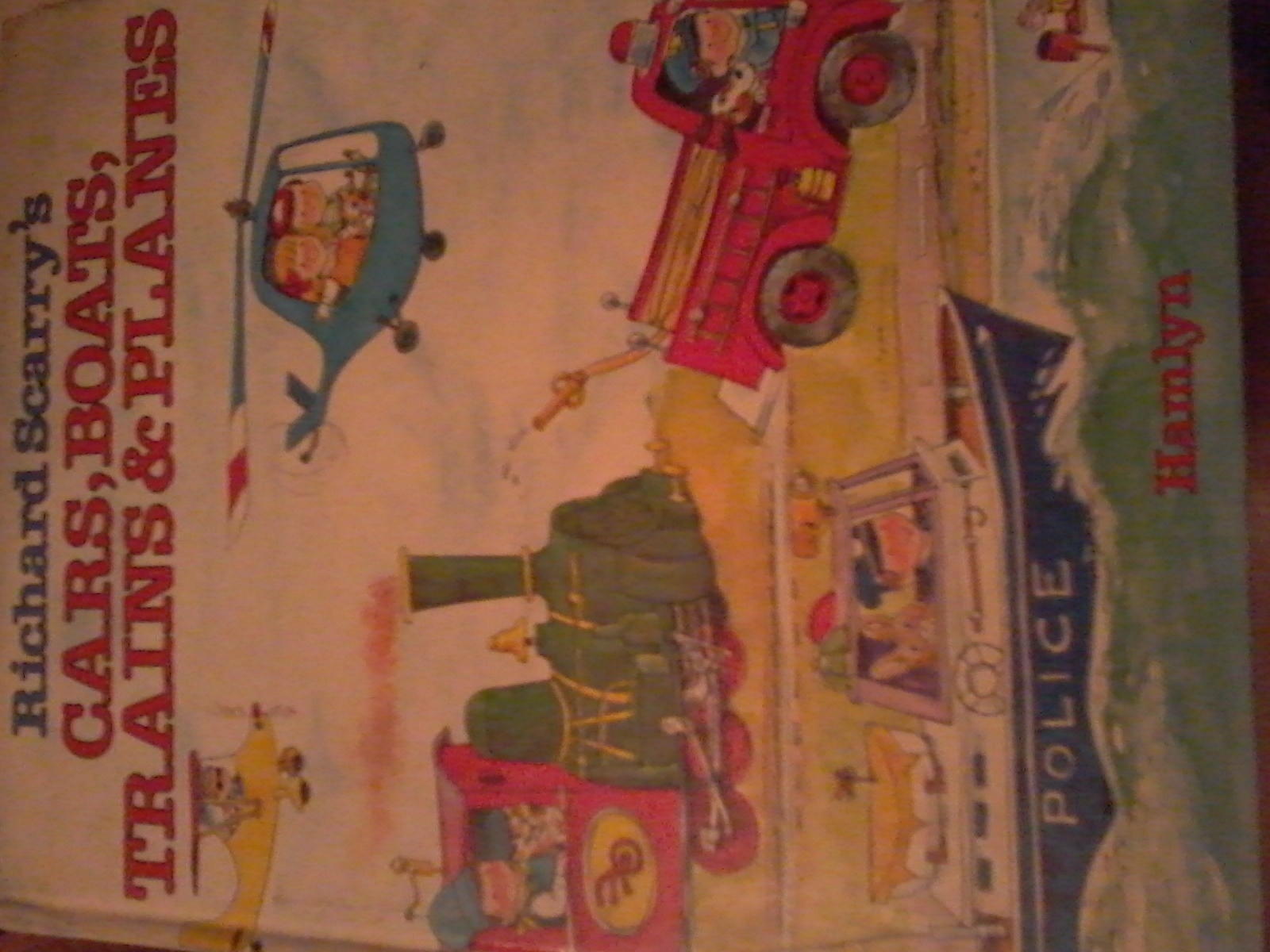 Richard Scarry's Cars, Boats, Trains & Planes by Richard Scarry | Goodreads