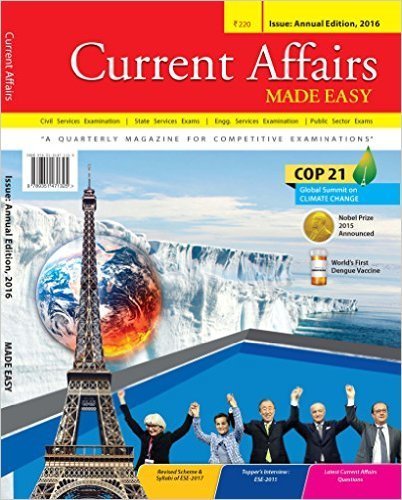 Current Affairs-MADE EASY Annual Issue 2016 by Made Easy Publications ...