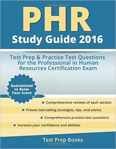 PHR Study Guide 2016 by Test Prep Books | Goodreads