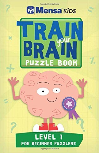 Train Your Brain: Puzzle Book: Level 1: Approx 45 One-Colour ...