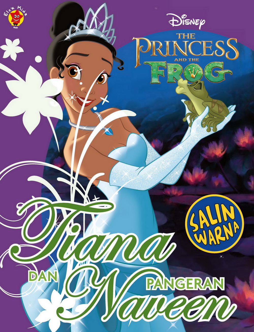 Salin Warna Princess & The Frog: Tiana dan Pangeran Naveen by Walt ...