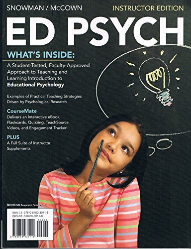 Ed Psych Instructor Edition by Jack Snowman | Goodreads
