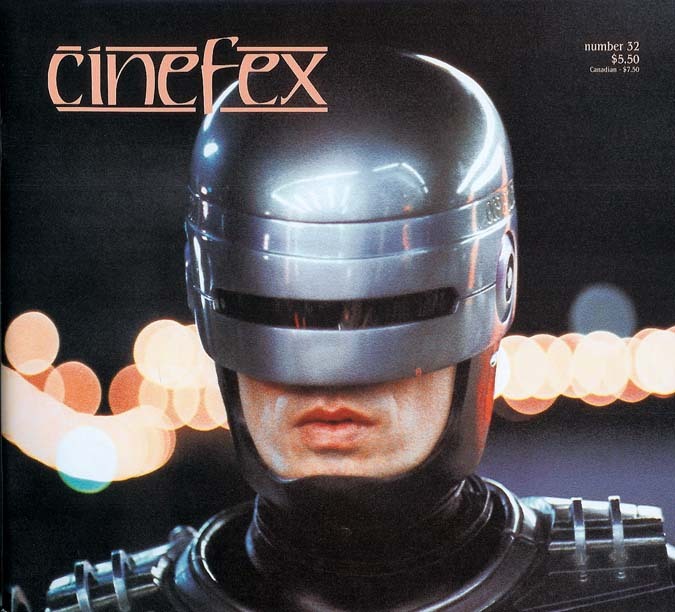 Cinefex 32: Robocop & Innerspace by Paul M. Sammon | Goodreads