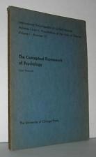 The Conceptual Framework of Psychology by Egon Brunswik | Goodreads