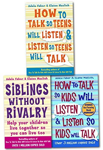How to Talk So Kids and Teens Will Listen To Parent Collection 3 Books ...