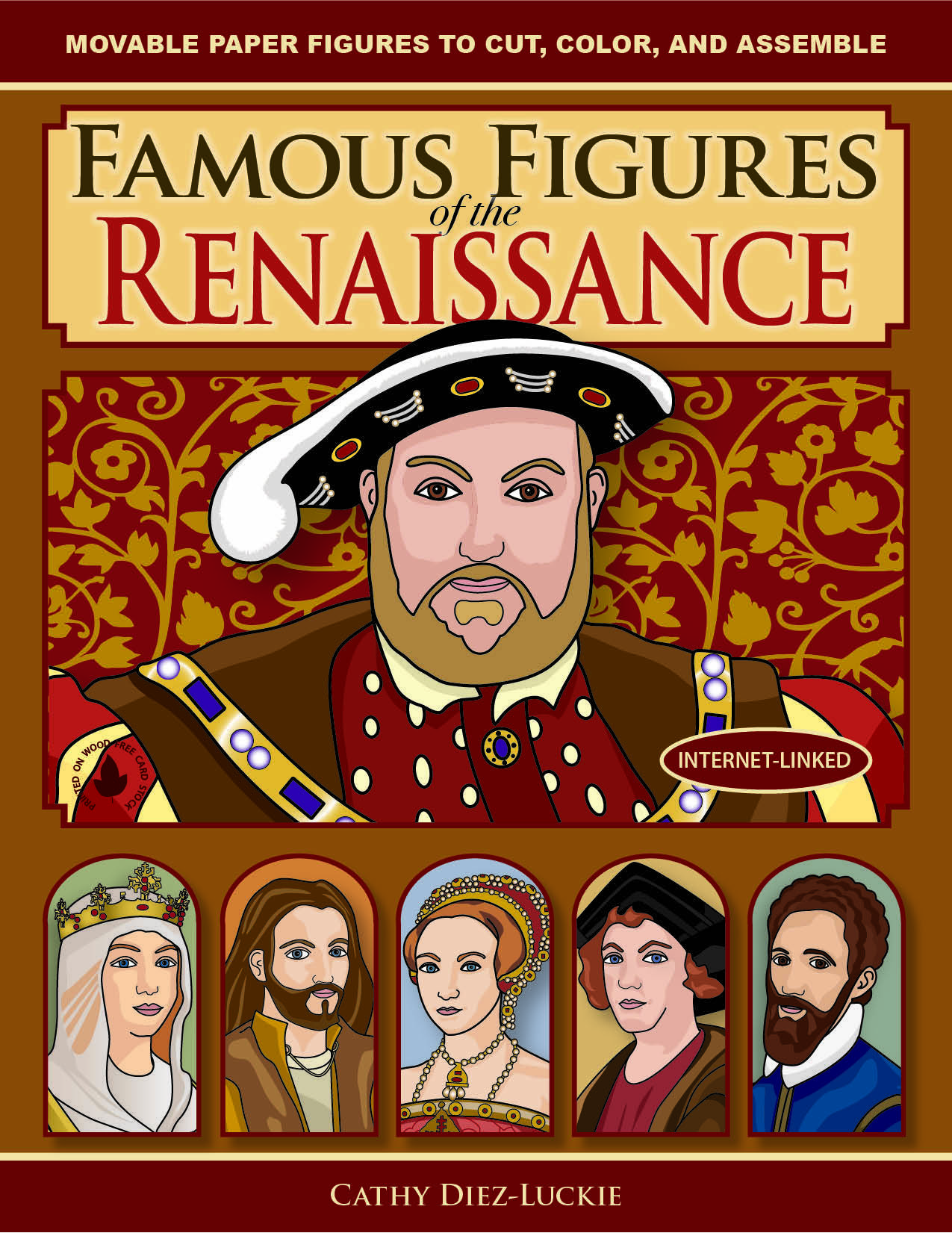 Famous Figures of the Renaissance, Movable Paper Figures to Cut, Color ...