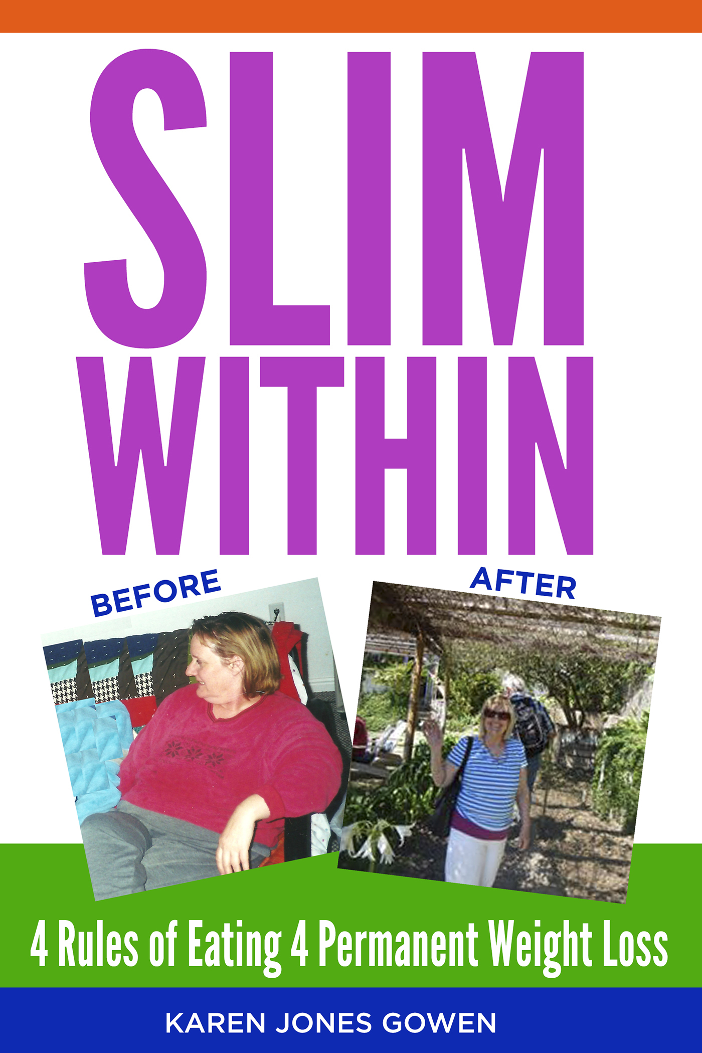 Slim Within: 4 Rules of Eating 4 Permanent Weight Loss by Karen Jones ...