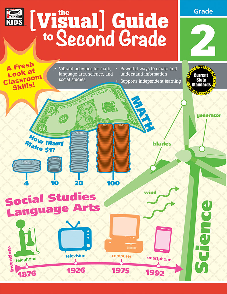 Visual Guide to Second Grade (The Visual Guide) by Thinking Kids ...
